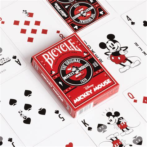 Bicycle Disney Mickey Classic Red Games World