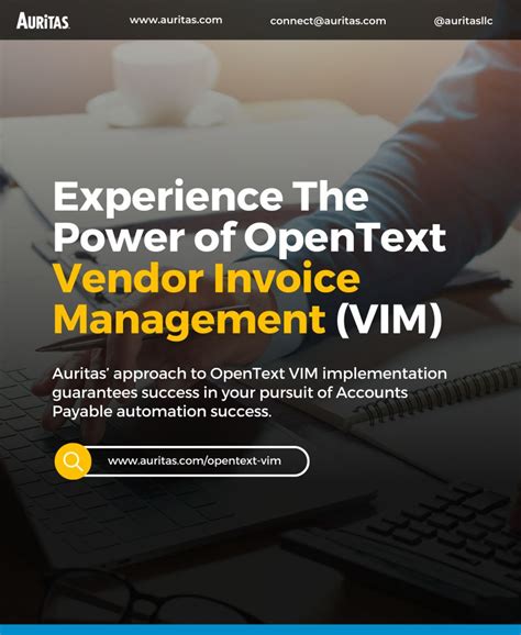 auritas on linkedin opentext vim opentextvim sap vendorinvoice