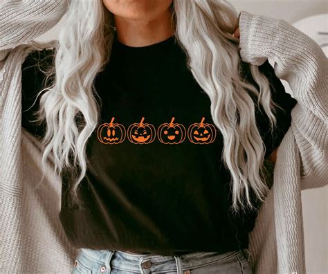 Pumpkin Face SVG Jack O Lantern SVG Funny Halloween SVG Etsy
