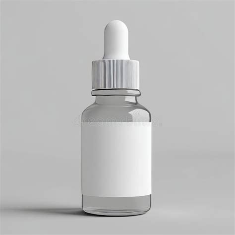 Mockup Of A Serum Bottle Packaging For A Beauty And Skincare Product