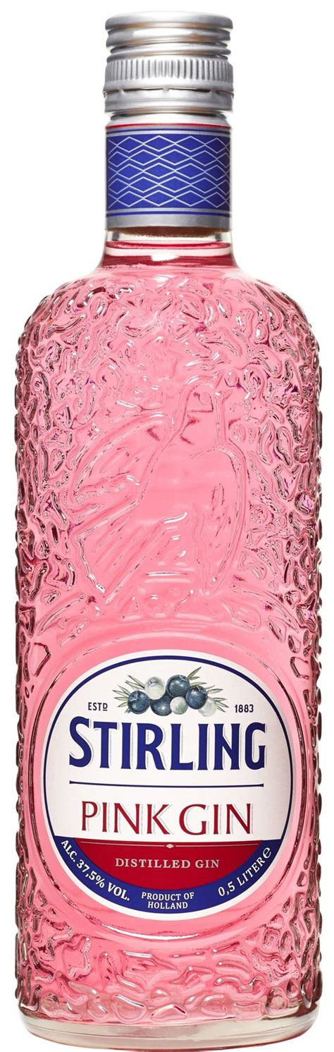 Джин "Stirling Pink Gin" 0,5л Міцний алкоголь 339 грн