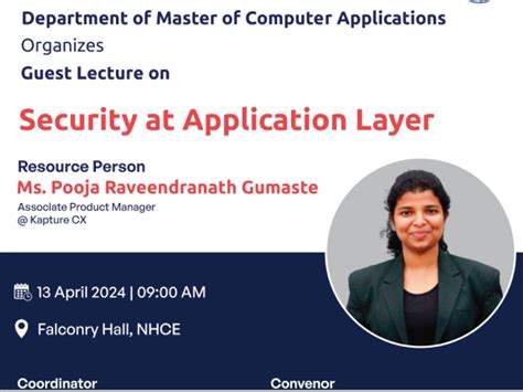 Application Layer Security Nhce Guest Lecture