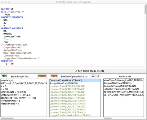 9 Overview Of The Animation Of The Formal Specification Through Prob Download Scientific