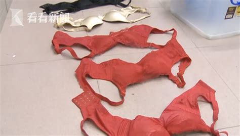 变态单身男连偷5件女性内衣 被抓时竟还穿着它图