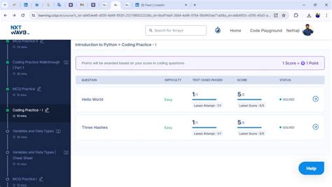 Nethaji Rajendiran On Linkedin 30daysofcodechallenge Nxtwate