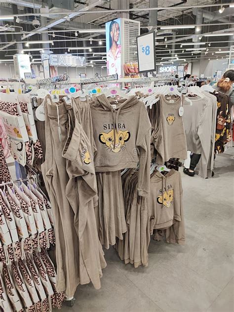 Disney Clothes Section At Primark Store Florida 2023 Editorial