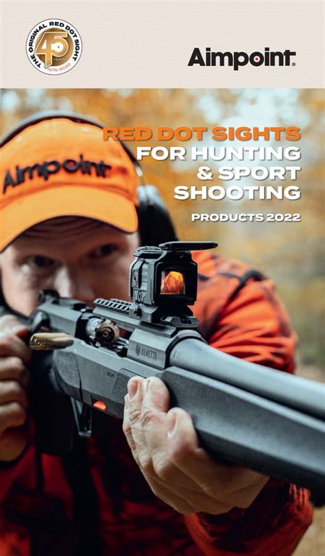 Catalog 2022 Aimpoint Optics Trade Pdf