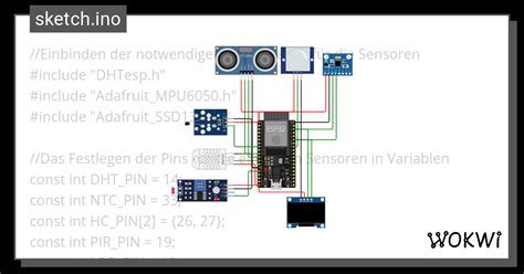 Espalle Sensoren Wokwi Esp32 Stm32 Arduino Simulator
