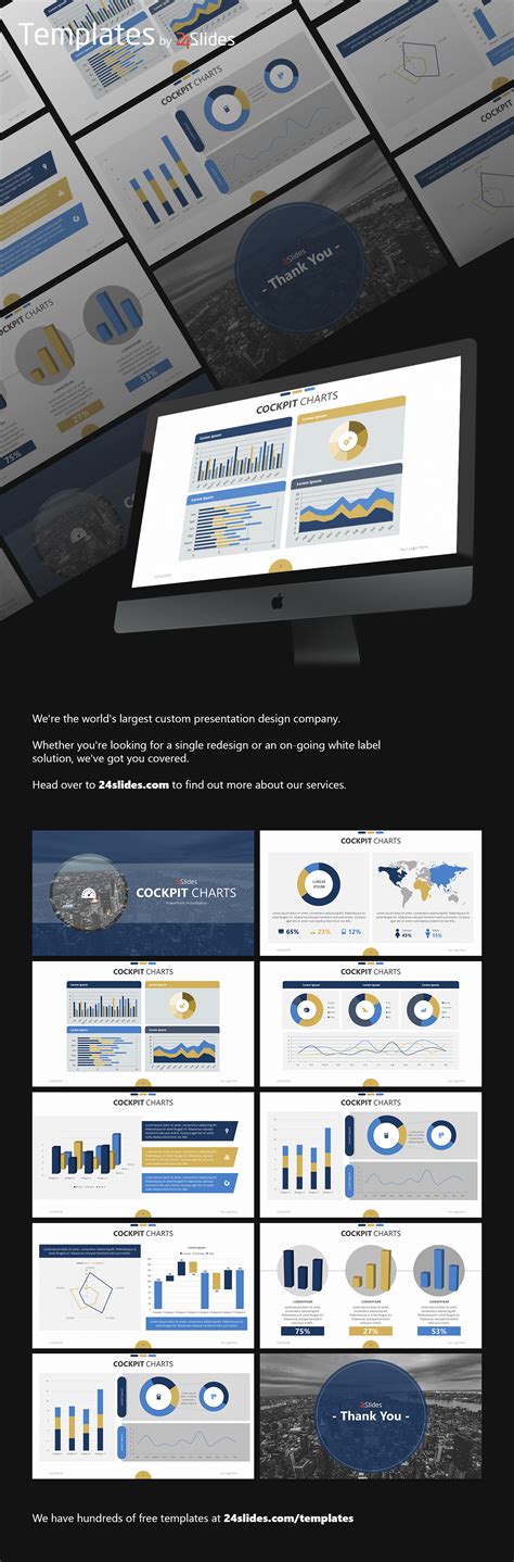 Cockpit Chart Presentation Template Free Download Behance