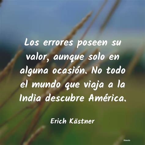 Los Errores Se Pagan Caro Frases Literato