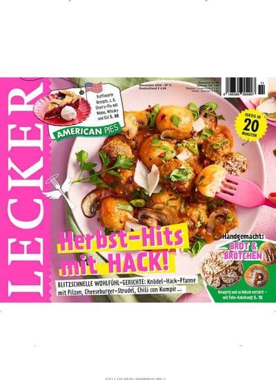 Lecker Abo Mit Prämie 🏷️ Preis Ab 5 4€