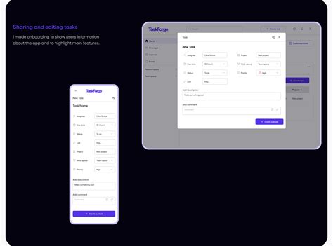 Web Service Task Manager Ux Ui Design Behance