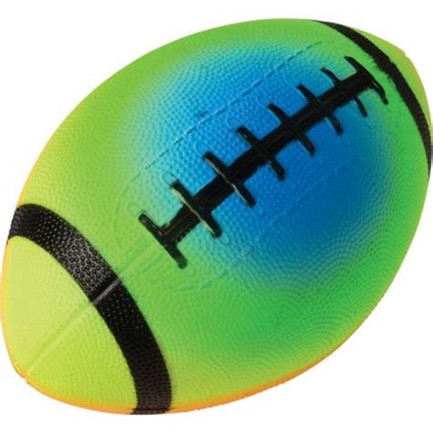 Wholesale 9 Footballs Rainbow Colored