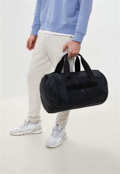 Сумка спортивная Tommy Hilfiger, цвет: черный, RTLABE724201 — купить в ...