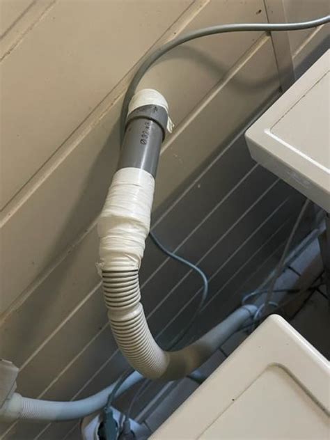 Leak How To Fix Water Leakage From Drain Hose Of A Washing Machine