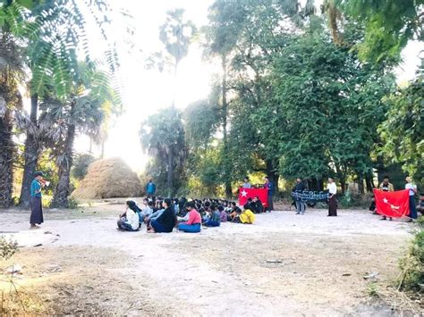 တန့်ဆည်မြို့တွင် ဖက်ဆစ် စစ်ကောင်စီ တော်လှန်ရေး ဆန္ဒပြ Khit Thit Media