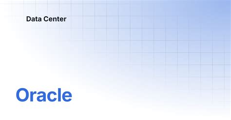 Oracle Data Center