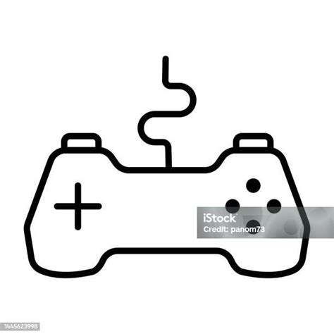 그래픽 디자인 로고 웹 사이트 소셜 미디어 모바일 앱 Ui에 대 한 조이스틱 게임 컨트롤러 아이콘 벡터 Brand Name