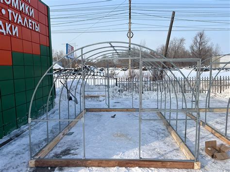 Продажа теплиц в Омске :: узнать цену (стоимость) и купить с установкой