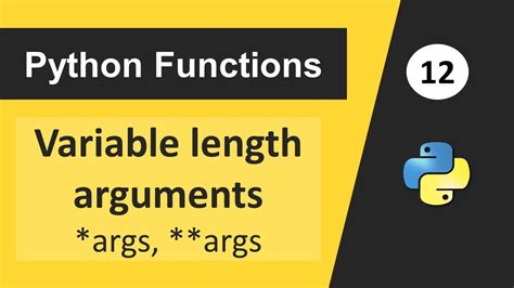 Variable Length Arguments In Python Python Tutorial In Hindi Types