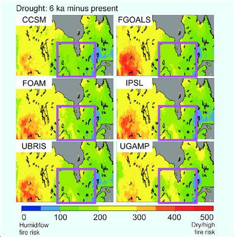 spatial distribution of the mean drought code dc unitless the download scientific diagram