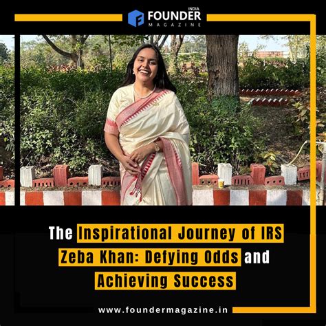 The Inspirational Journey Of Irs Zeba Khan Defying Odds And Achieving