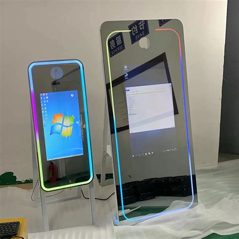 Touch Screen Photobooth Mirror Magic Portable Photo Booth Machine
