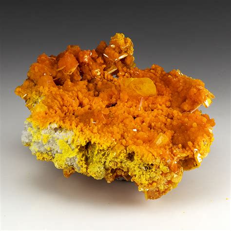 Wulfenite With Mimetite Barite Minerals For Sale 4471040
