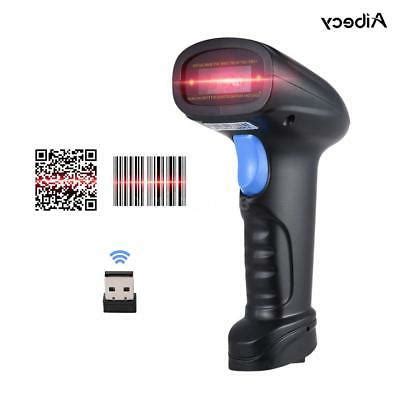 Aibecy Handheld 1D2D QR Barcode Scanner Gun Bar Code