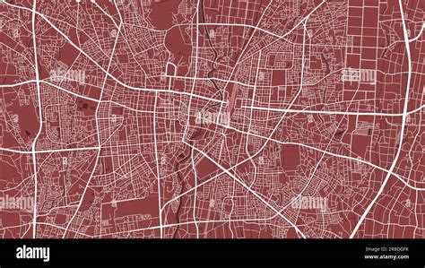 Utsunomiya Map Stock Vector Images Alamy
