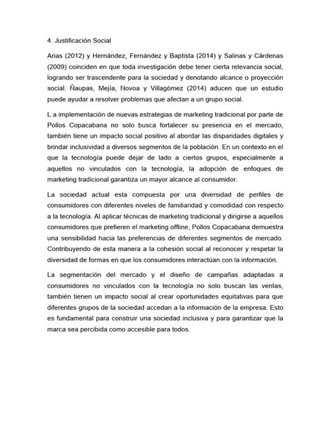 Justificación Social Pdf