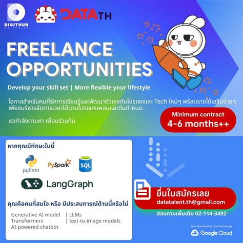 Digithun โอกาสดีๆ สำหรับ Data Engineer ที่ต้องการความยืดหยุ่นในการทำงาน