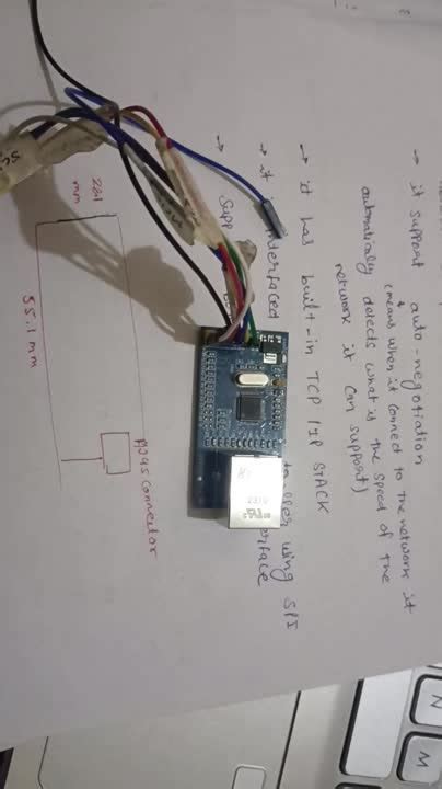 How To Add Internet Or Ethernet To Wiznet W5500 Board Anshul Sahu