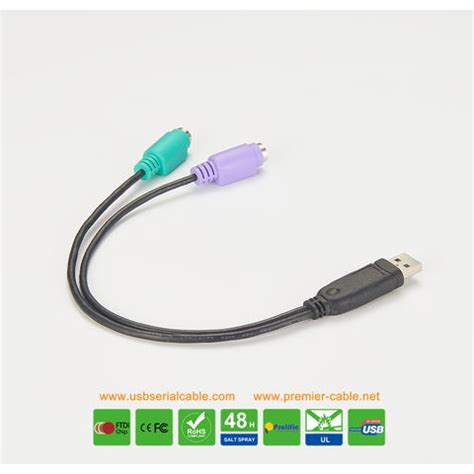 China Din 6 Female To USB Male Standard Keyboard Mouse Extension Cable On Global Sources DIN6