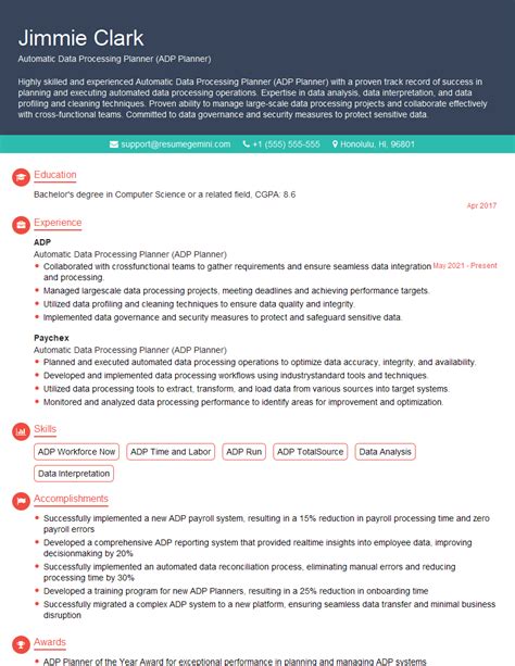 Top 10 Questions For Automatic Data Processing Planner Adp Planner Interview Resumegemini