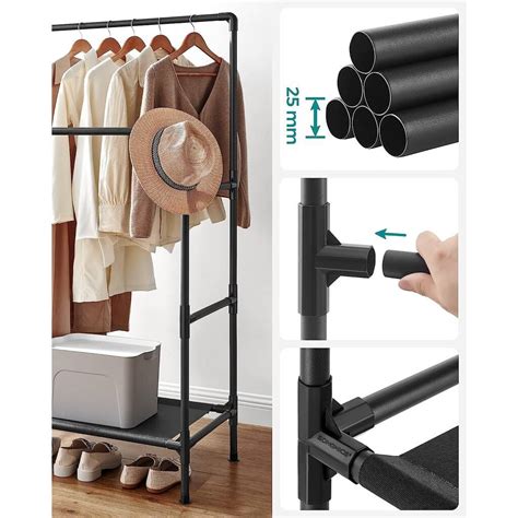 Clothes Rail Clothes Rack Drying Rail Metal Stand Shelf By Momentum