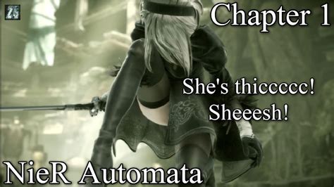 Nier Automata Playthroughchapter 1 Prologue Youtube