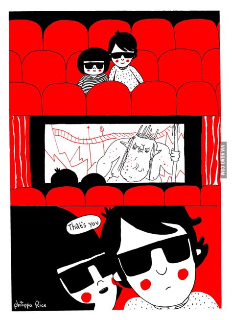 How I Flirt Artwork By Philippa Rice 9gag