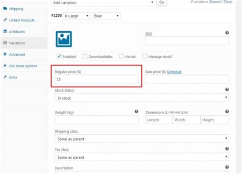 How To Create Pricing Variations On WooCoommerce
