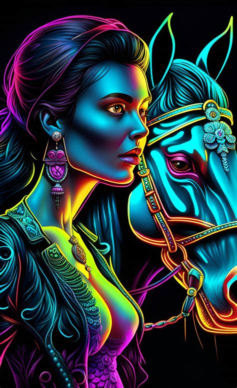 Devushka I Loshad By Fox4355 On Deviantart