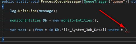 Azure Visual Studio Failing To Create Ado Net Entity Data Model Stack Overflow