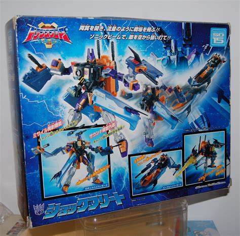 Used 2004 Takara Transformers Destron Sd 15 Shockfleet Missing Parts Loosen Joints