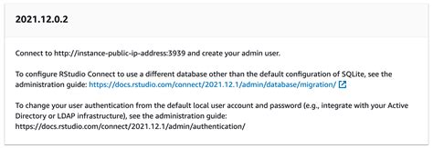 Getting Started With Rstudio Connect For Aws Marketplace Posit Support