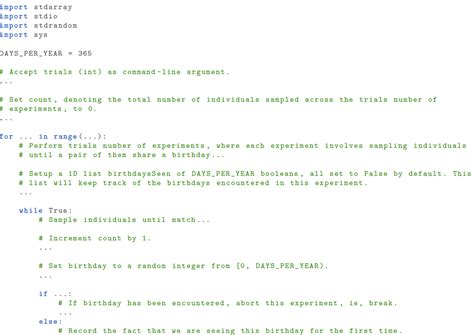 Solved Exercise Birthday Problem Suppose That People Chegg