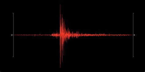 Seismogram Recording Earthquake Shock Activity Vector Image