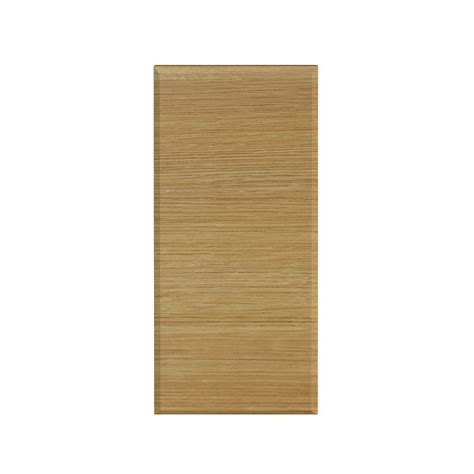 Oak Bevelled Plinth Block National Skirting Trade