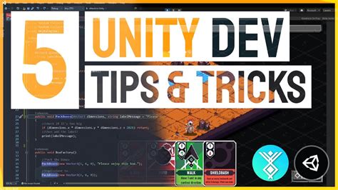 Tips And Tricks For Unity C In Minutes YouTube