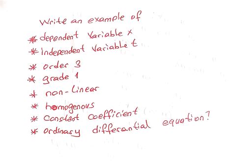 Solved Write An Example Of Tres Dependent Variable X Chegg Com