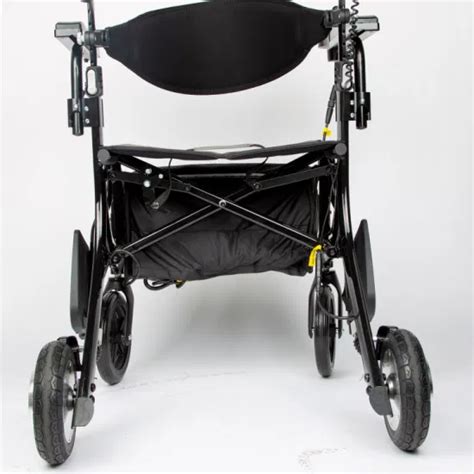 Indoor Homecare Light Electric Seated Rolling Walker Folding 4 Wheel