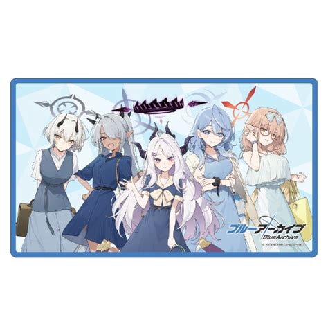 [25년 02월 발매] 블루 아카이브 편의점 콜라보 공식 데스크 매트 마우스 장패드 블아 블루아카 애니 공식 굿즈 ~24 09 27 도키도키굿즈